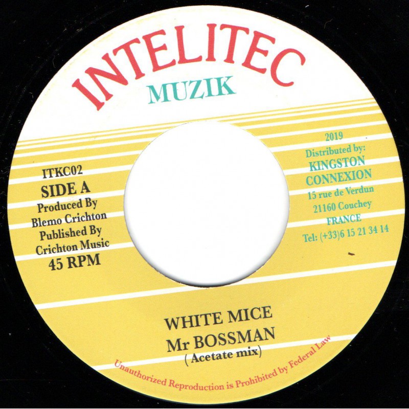 (7") WHITE MICE - MR BOSS MAN / DUB