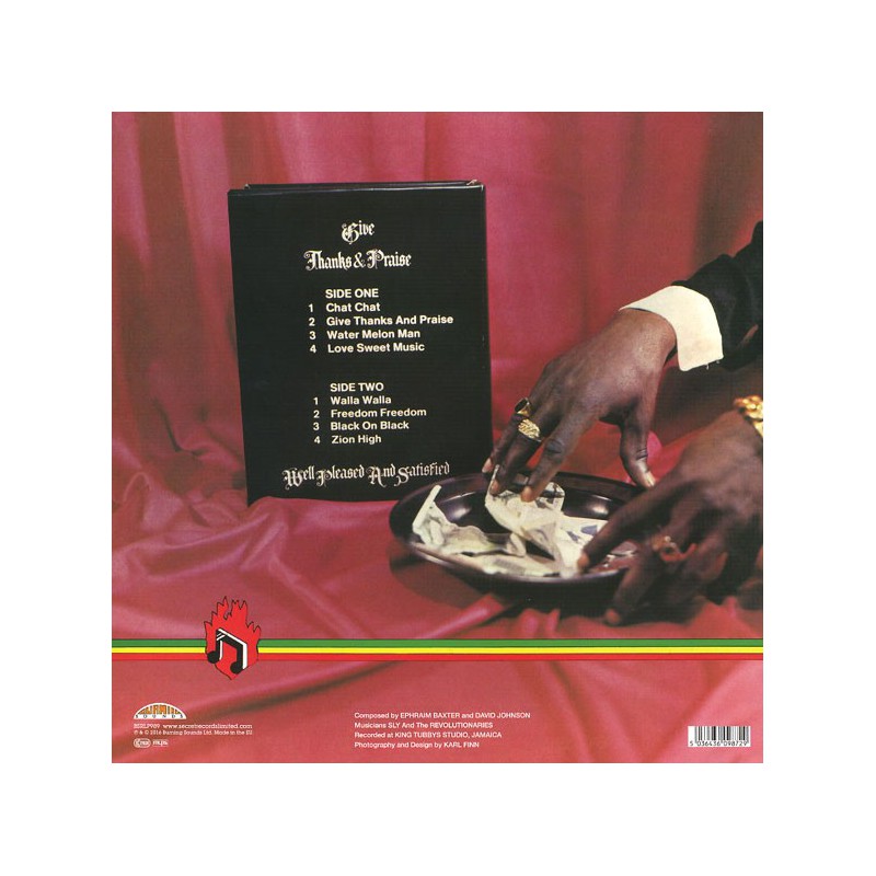 (LP) WELL PLEASED & SATISFIED - GIVE THANKS & PRAISE