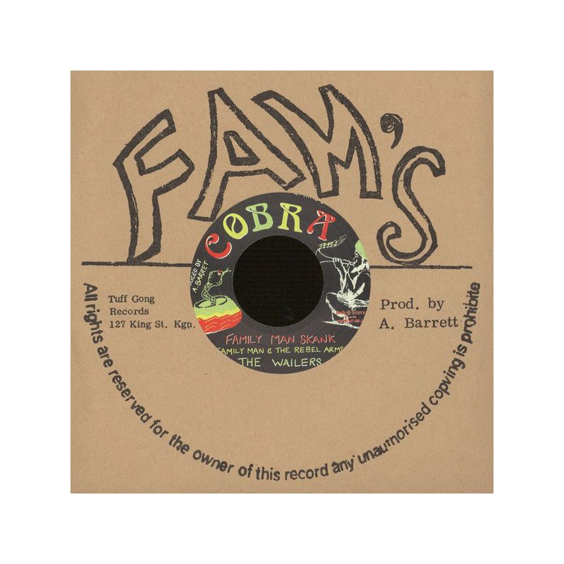 (7") FAMILY MAN & THE REBEL ARMS, WAILERS - FAMILY MAN SKANK / DUB ...