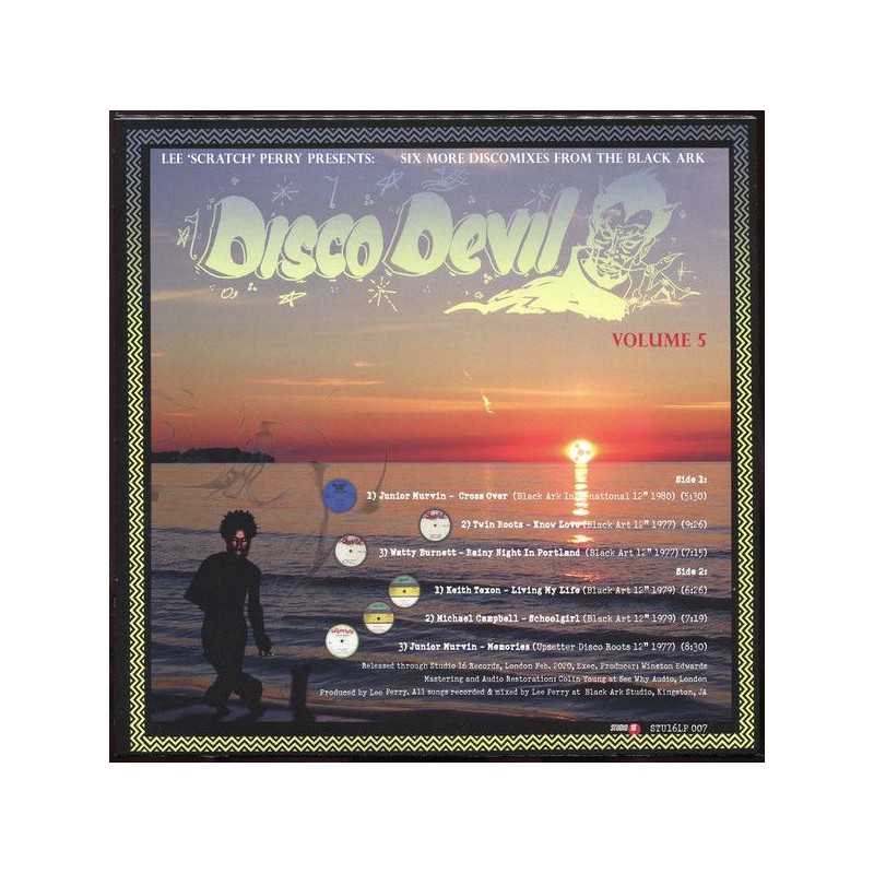 (LP) LEE SCRATCH PERRY - DISCO DEVIL VOL.5 : 6 MORE CLASSICS DISCOMIXES ...
