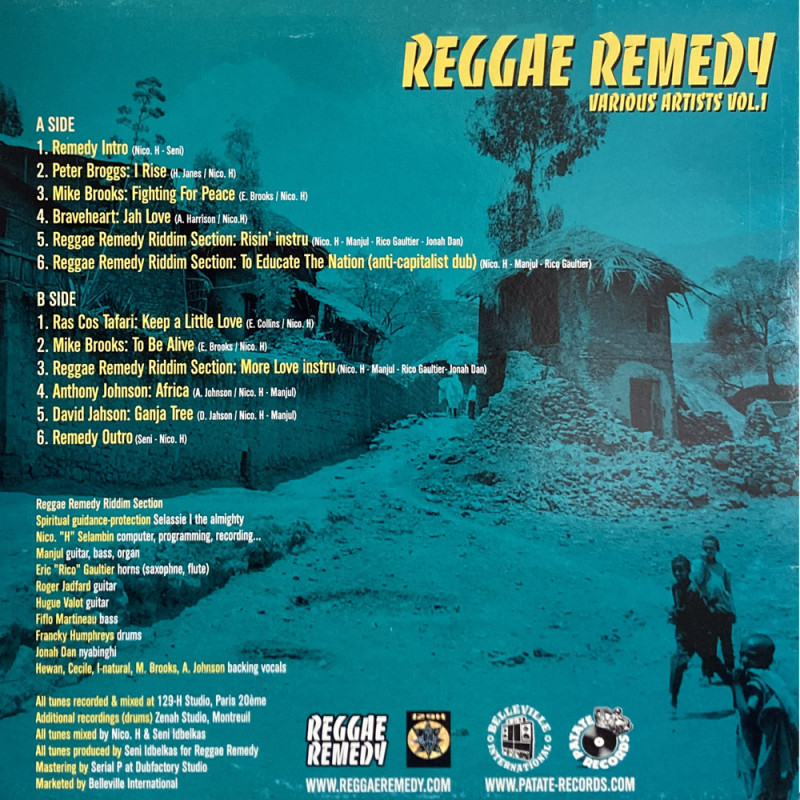 (LP) REGGAE REMEDY - VARIOUS ARTISTS VOL.1 (Peter Broggs, Mike Brooks ...