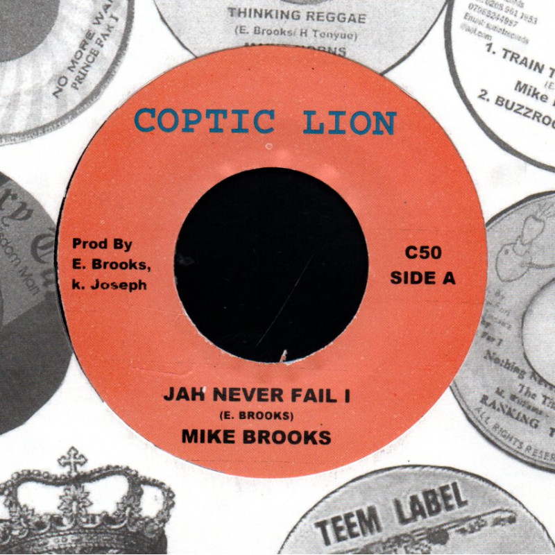 (7") MIKE BROOKS - JAH NEVER FAIL I / JAH DUB