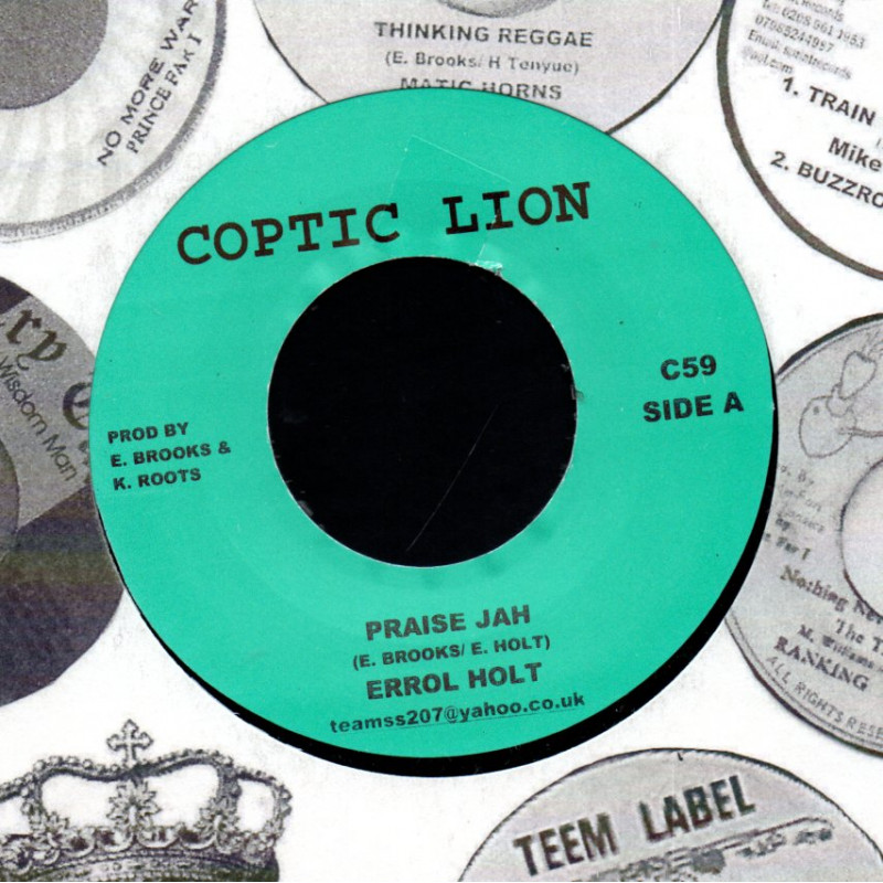 (7") ERROL HOLT - PRAISE JAH / VERSION