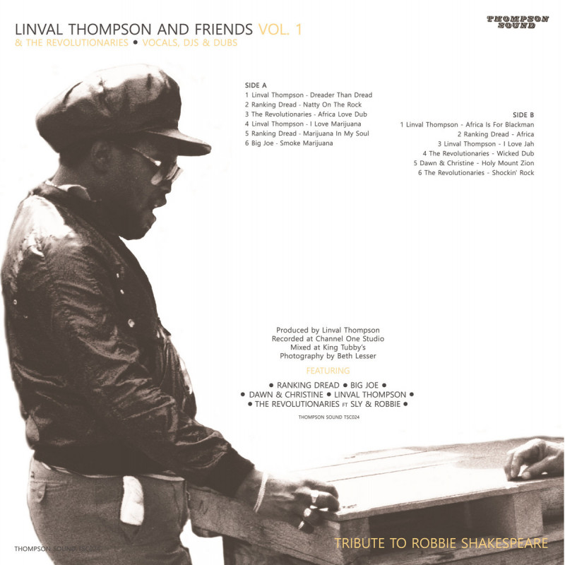 (LP) LINVAL THOMPSON AND FRIENDS & THE REVOLUTIONARIES VOL.1