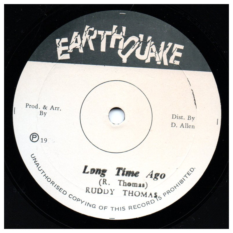 (12") RUDDY THOMAS - LONG TIME AGO / JIMMY RILEY - SUMMER TIME