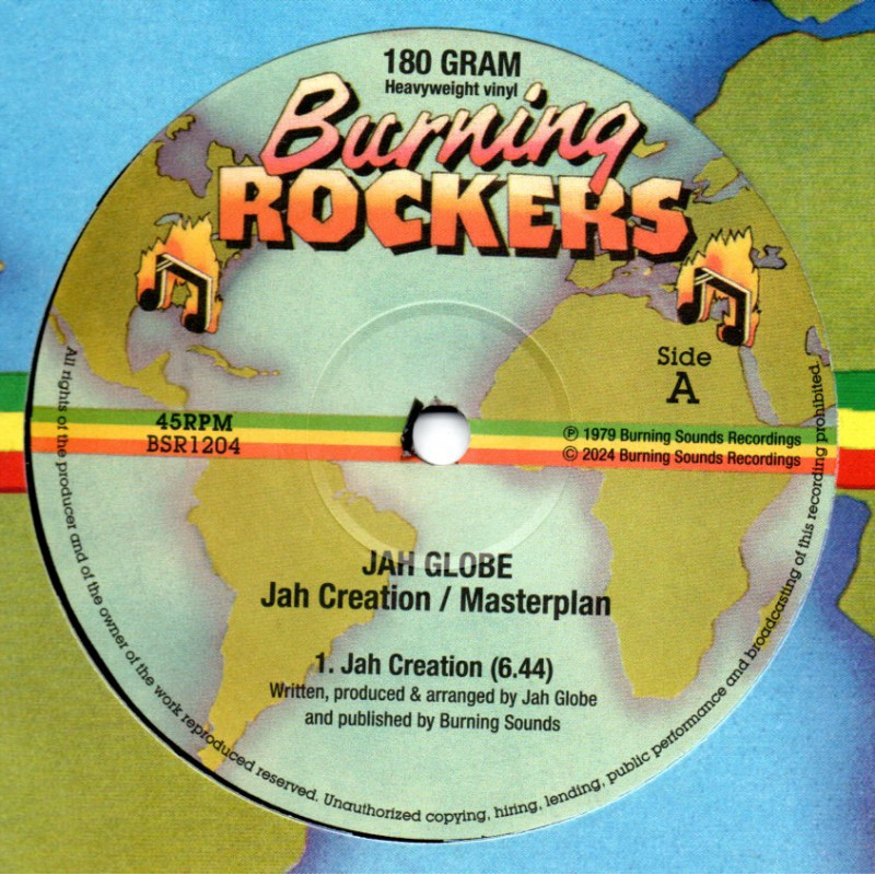 (12") JAH GLOBE - JAH CREATION / MASTERPLAN