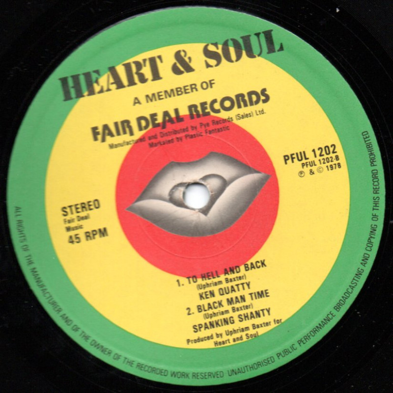 (12") MARSHALL JERRY - DOLLY DOWN DEH / KEN QUATTY - TO HELL AND BACK ...