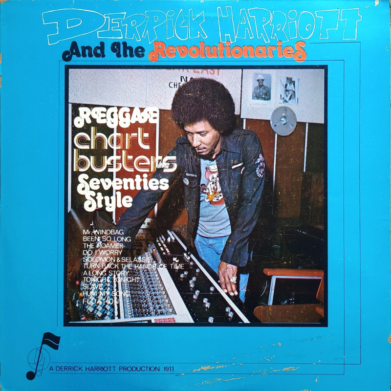 (LP) DERRICK HARRIOTT - REGGAE CHART BUSTERS SEVENTIES STYLE