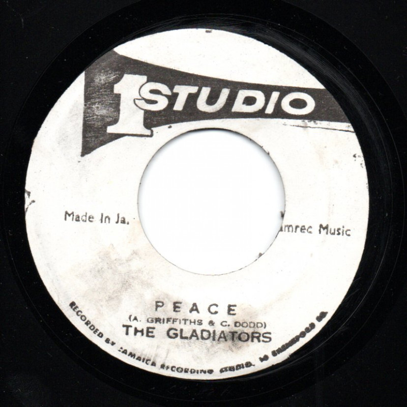 (7") THE GLADIATORS - PEACE / BRENTFORD DISCO SET - PEACE VERSION