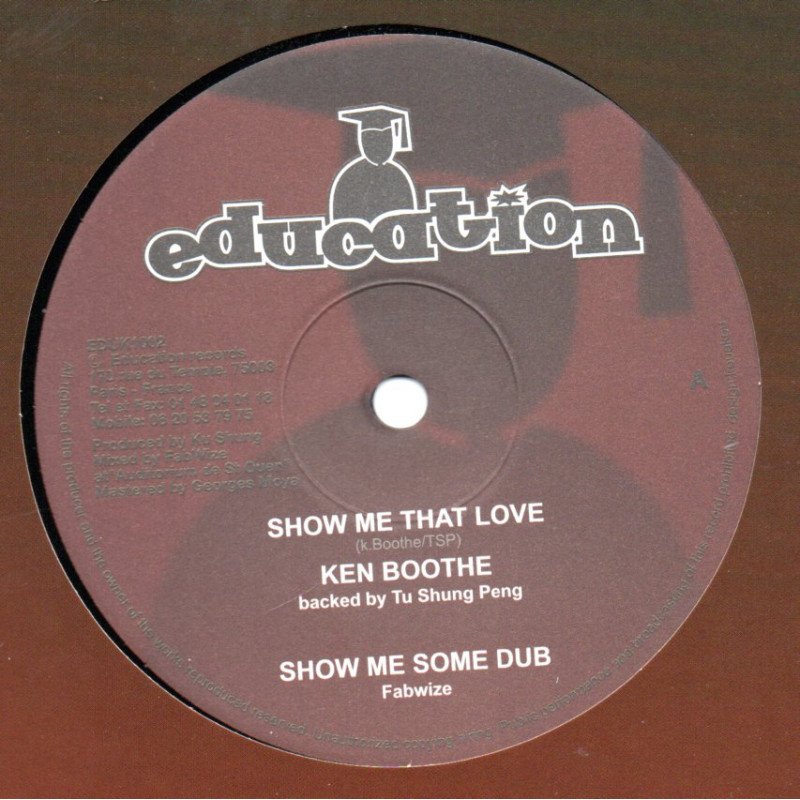 (10") KEN BOOTHE - SHOW ME THAT LOVE / RAS DANIEL RAY - PRINCESS