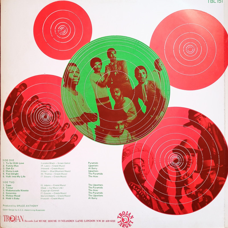 (LP) VARIOUS ARTISTS - REGGAE STEADY GO ! VOL.1