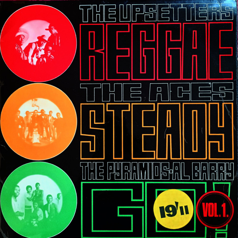 (LP) VARIOUS ARTISTS - REGGAE STEADY GO ! VOL.1