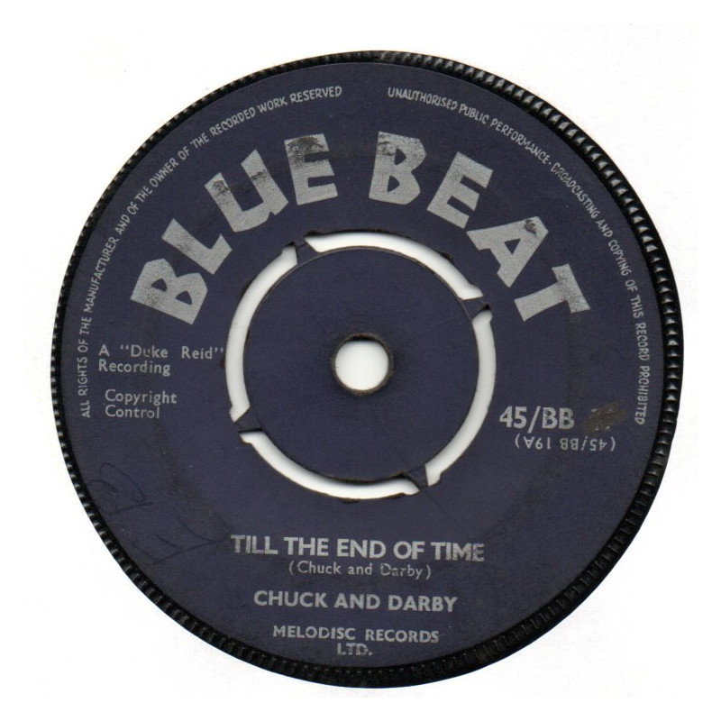 (7") CHUCK AND DARBY - TILL THE END OF TIME / DUKE REID & HIS GROUP ...