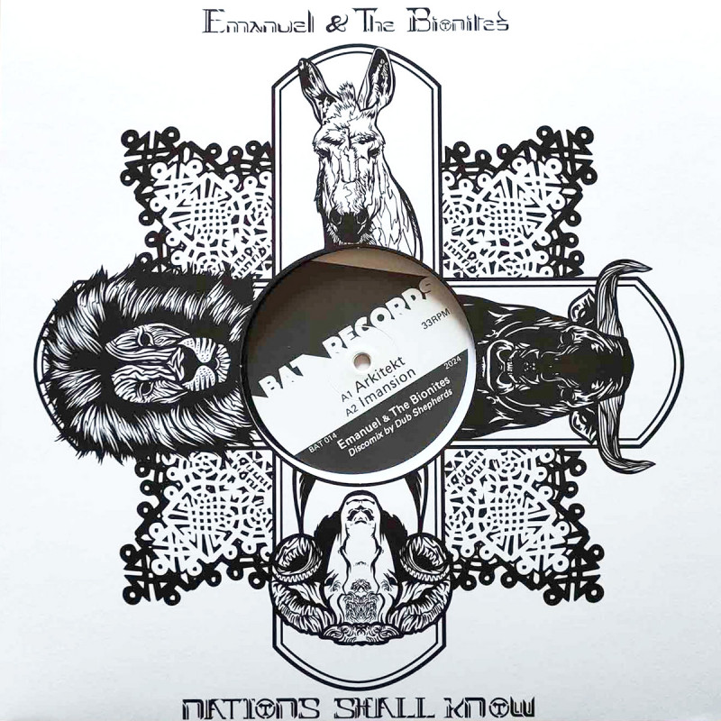 (12") EMANUEL & THE BIONITES – NATIONS SHALL KNOW